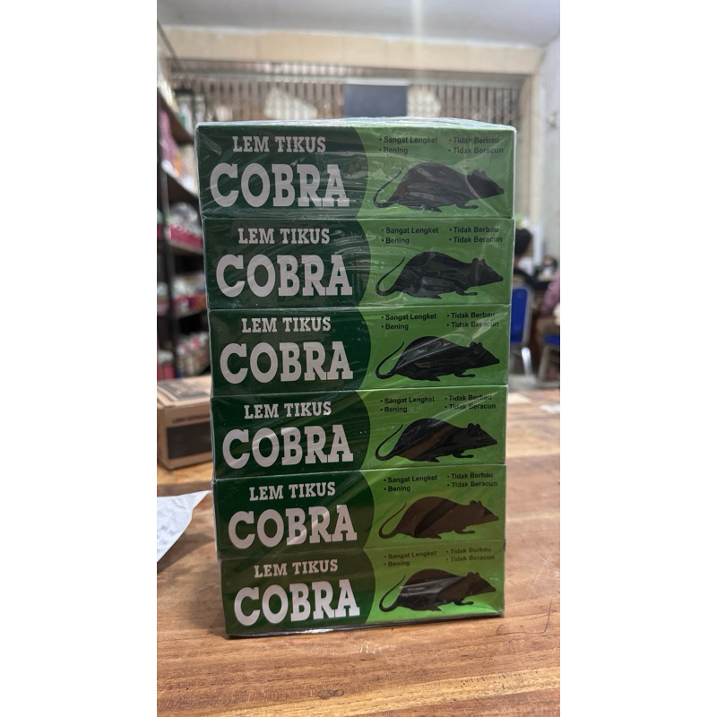 Jual LEM TIKUS COBRA SUPER LENGKET HARGA UNTUK 1 PACK ISI 12 PCS ...