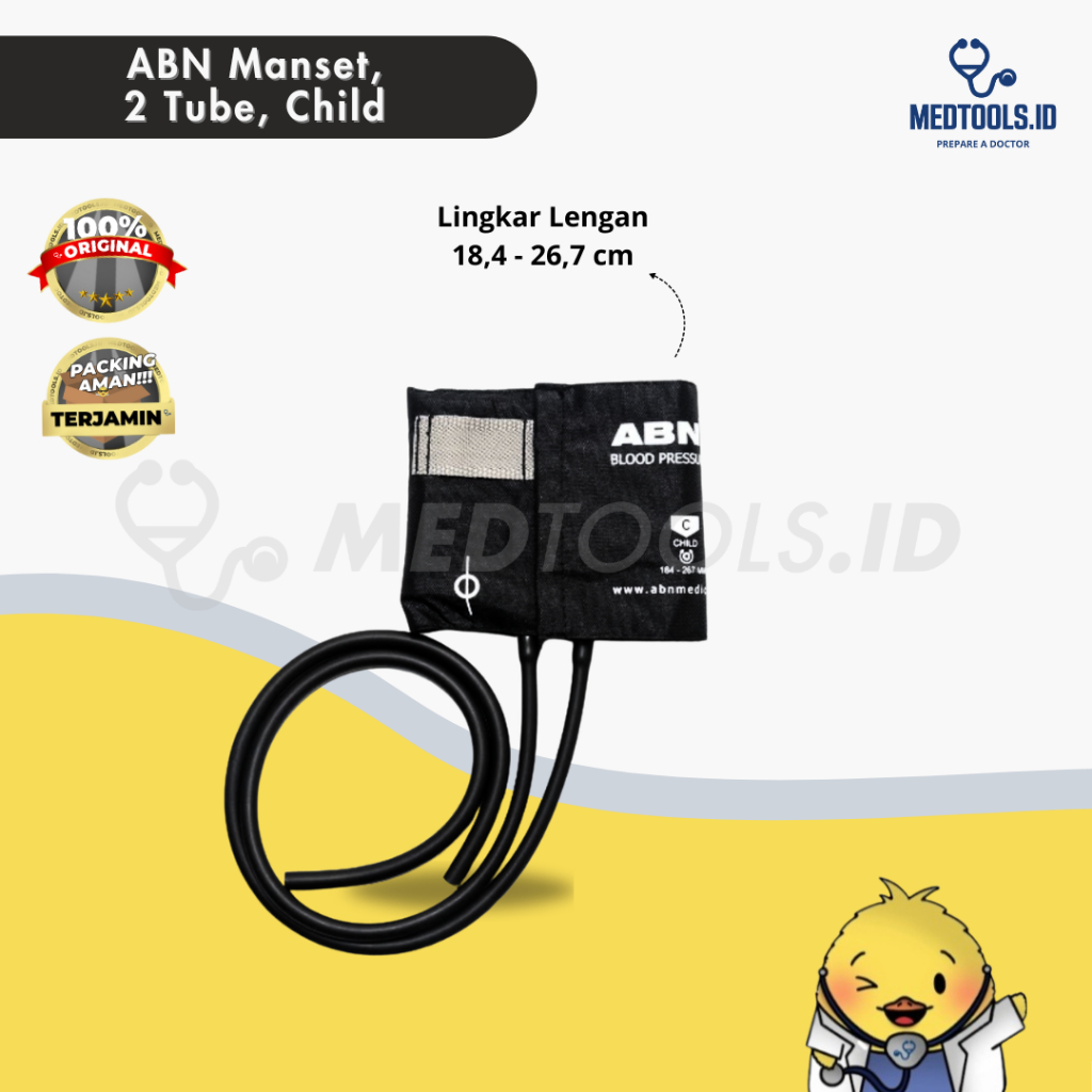 Jual Manset Tensimeter ABN [ Large / Adulth (Dewasa) / Child (Anak ...