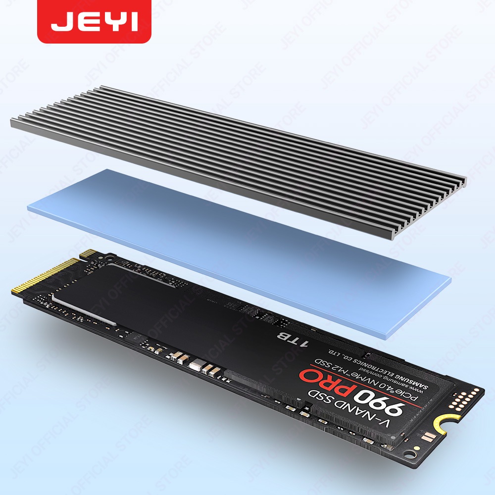 Jual JEYI M.2 SSD Heatsink, Aluminium Radiator PS5 untuk Pendingin Solid State Drive dengan ...
