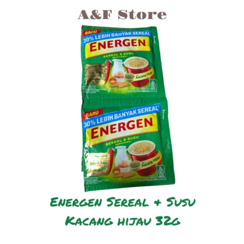 Jual ENERGEN SACHET KACANG HIJAU | Shopee Indonesia