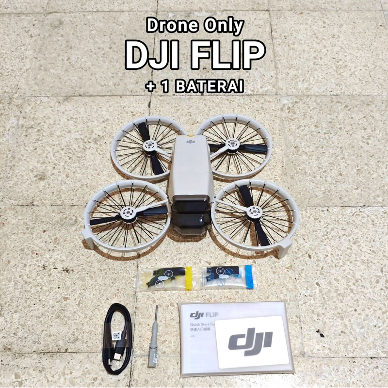 Jual Dji Flip Unit Only Combo 1 Baterai Baru Tanpa Remote RC Garansi ...
