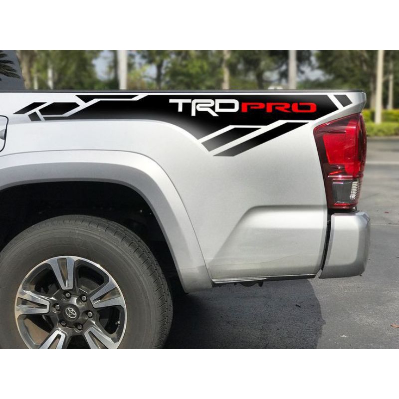 Jual sticker bak mobil hilux triton strada sticker bak mobil triton ...