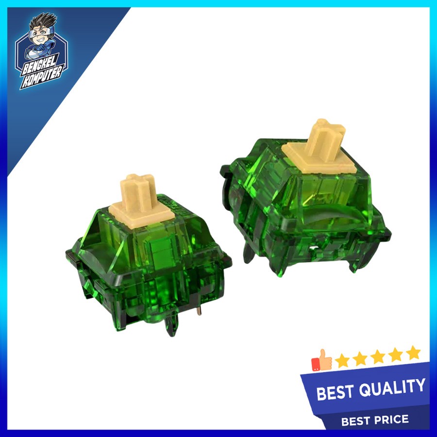 Jual GATERON BEER SHAFT TACTILE SWITCH GREEN | Shopee Indonesia