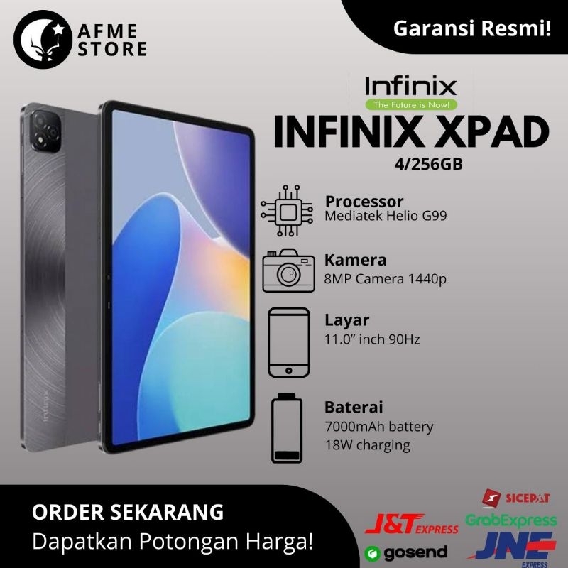 Jual Infinix XPad 4/256GB BNIB Garansi Resmi ( Wifi ) | Shopee Indonesia