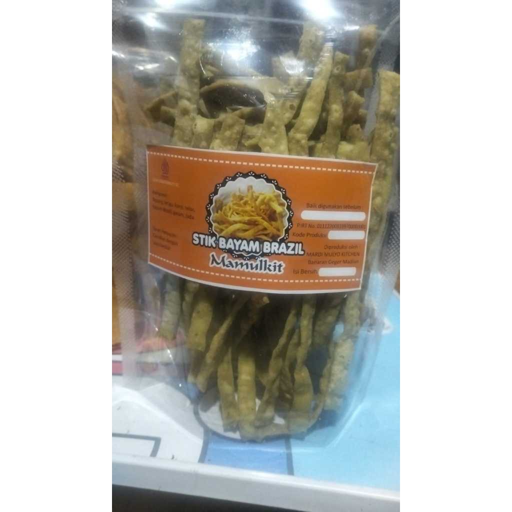 Jual SNACK Stik Bayam Brazil camilan MAMULKIT 100 gr | Shopee Indonesia