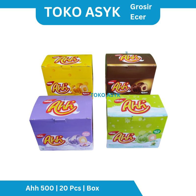 Jual RICHEESE NABATI AHH 20PCS/BOX NABATI AHH RASA KEJU GOGUMA COKLAT ...