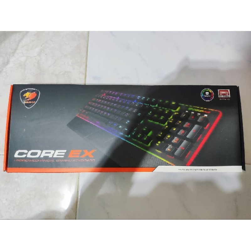 Jual COUGAR GAMING KEYBOARD EX CORE HYBRID | MECHANICAL | Shopee Indonesia