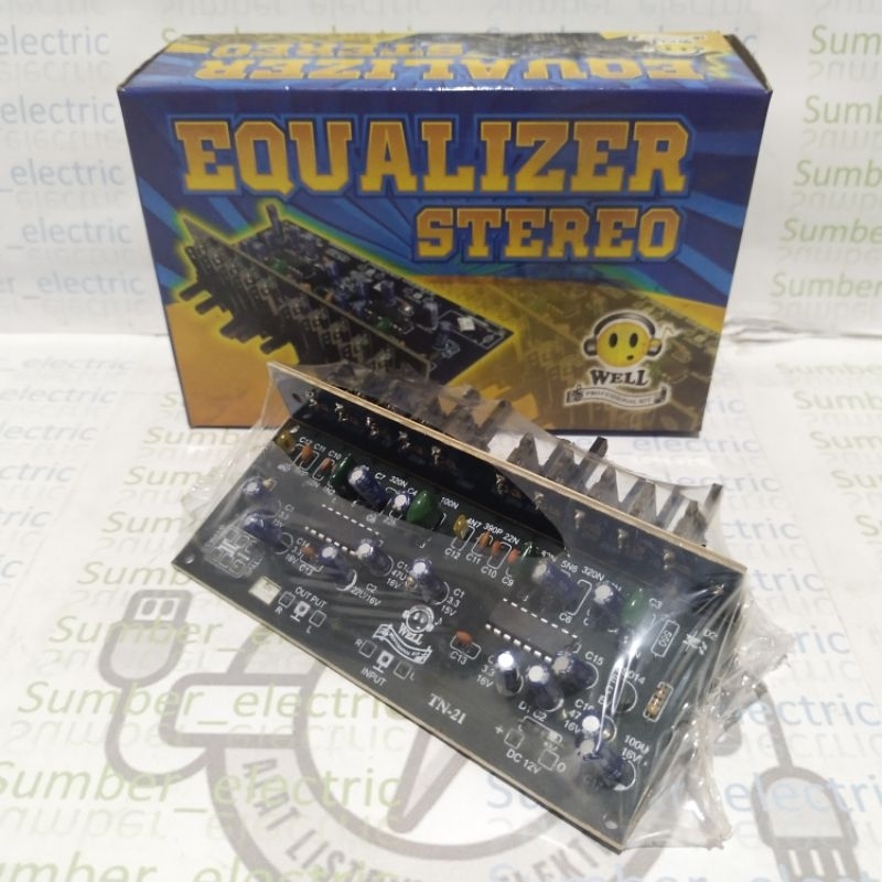 Jual KIT EQUALIZER STEREO BY WELL PRODUCT | Shopee Indonesia