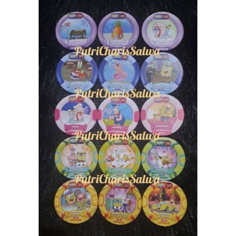 Jual LEGENDARY - MYTHICAL 167-200 Kartu Choki Choki Spongebob ...