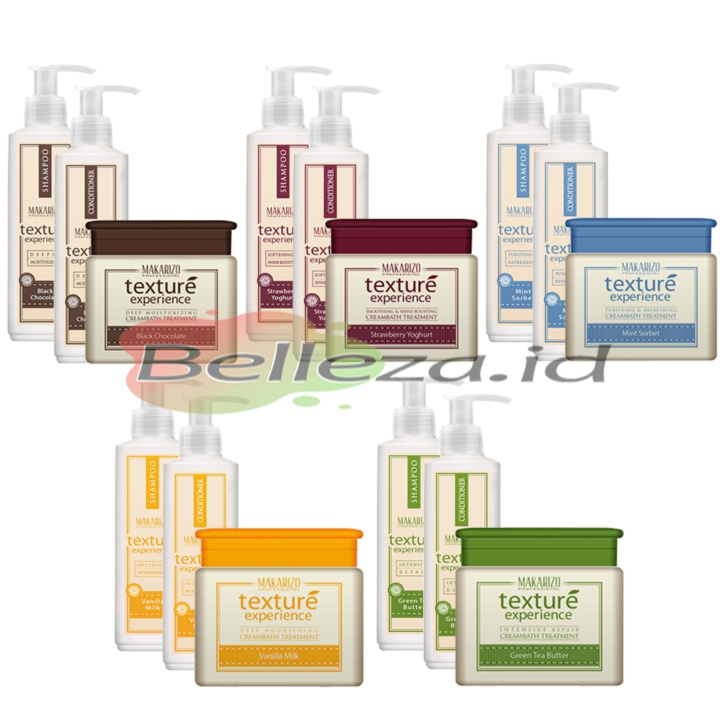 Jual [Paket] Makarizo Professional Texture Experience Shampoo 250ml ...
