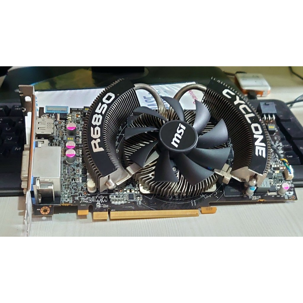 Jual VGA PCIe MSI Cyclone Radeon HD 6850 1 GB DDR5 128bit istimewa ...