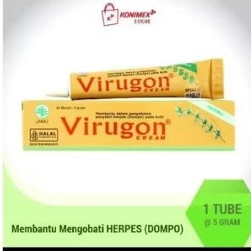 Jual VIRUGON CREM MEMBANTU DALAM PENGOBATAN PENYAKIT HERPES DOMPO PADA ...