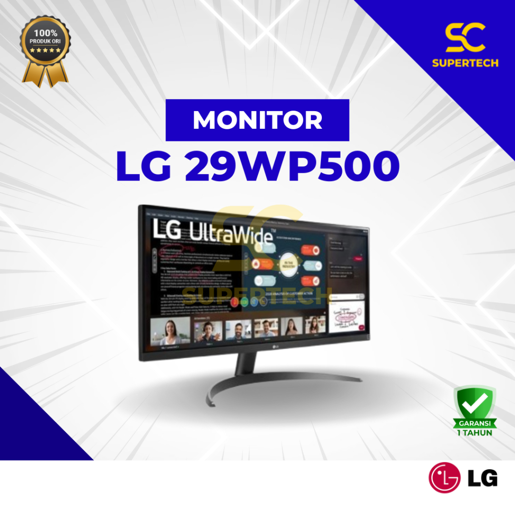 Jual LED MONITOR LG 29WP500 IPS FHD Ultra Wide Garansi Resmi | Shopee ...
