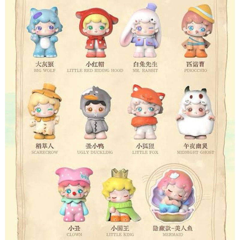 Jual (Selected) BOPU Litter’s Fairy Tale Town Series Blind Box | Shopee ...