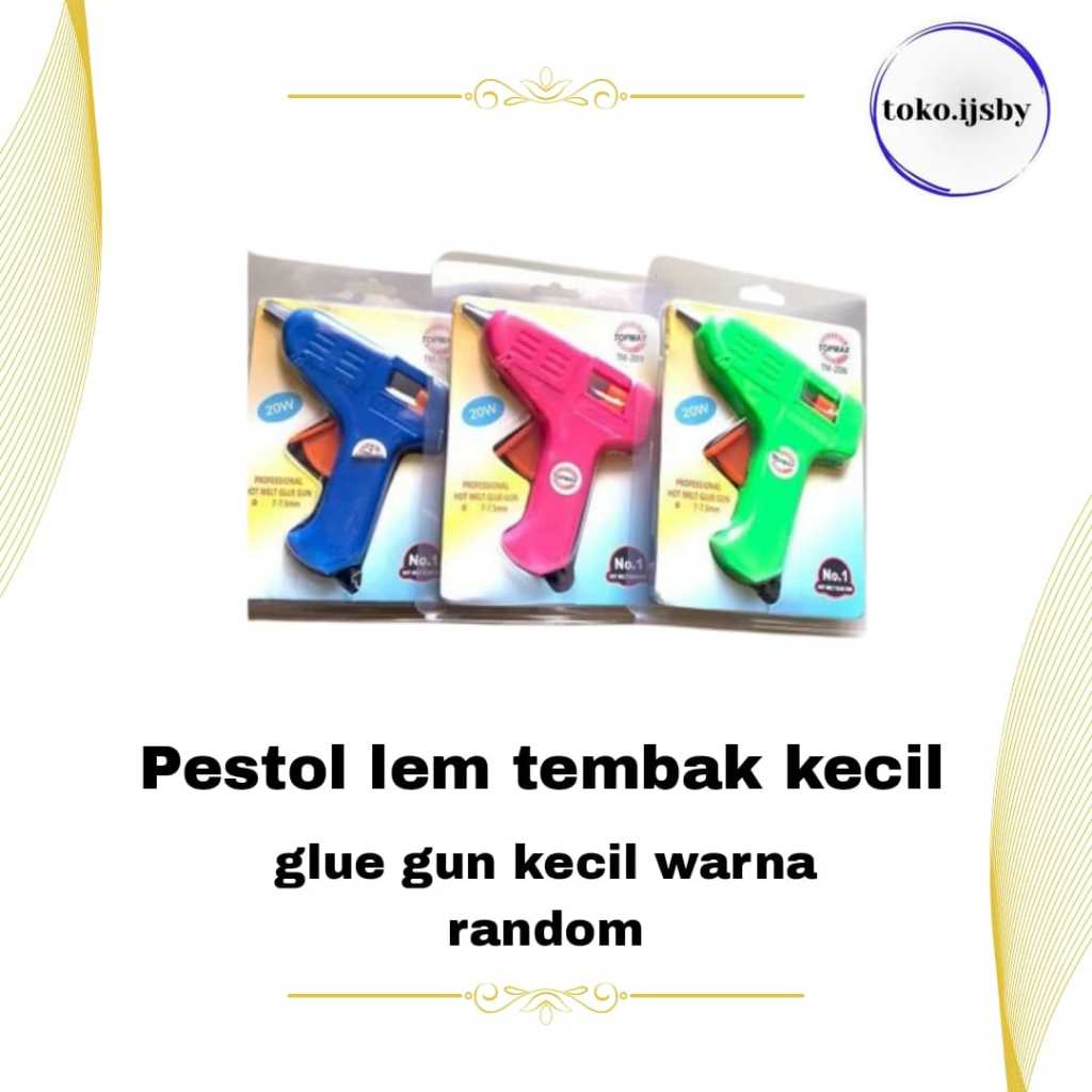 Jual PISTOL LEM TEMBAK KECIL 20 W/ GLUE GUN 20W | Shopee Indonesia