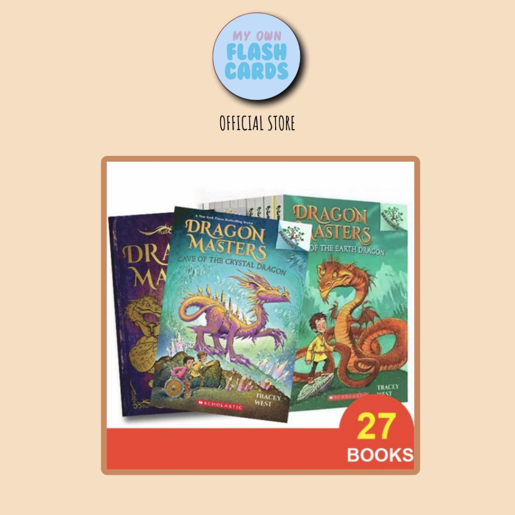 Jual Dragon Masters Series Box Set (27 books) - Imported Children Book ...