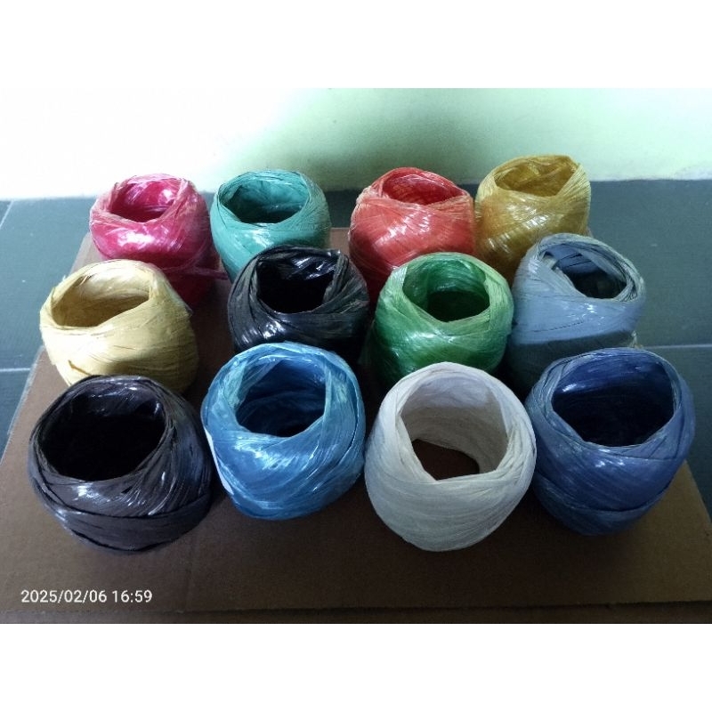 Jual TALI RAFIA WARNA WARNI | Shopee Indonesia