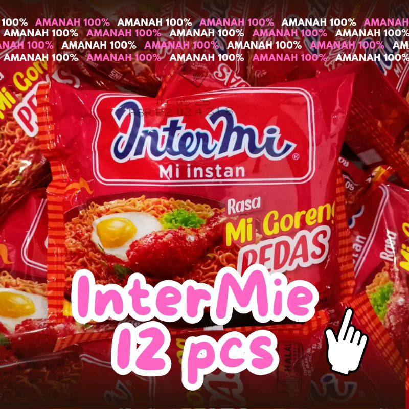 Jual Intermi Goreng 60gr X 12 Pcs - Indofood Mie instan Goreng | Shopee ...