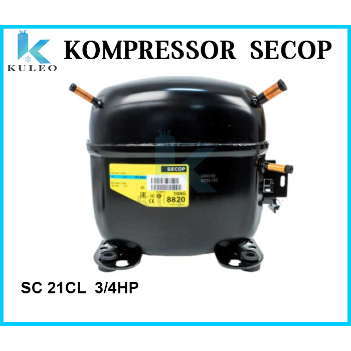 Jual Compressor SECOP SC 21CL - Kompresor secop sc21cl | Shopee Indonesia