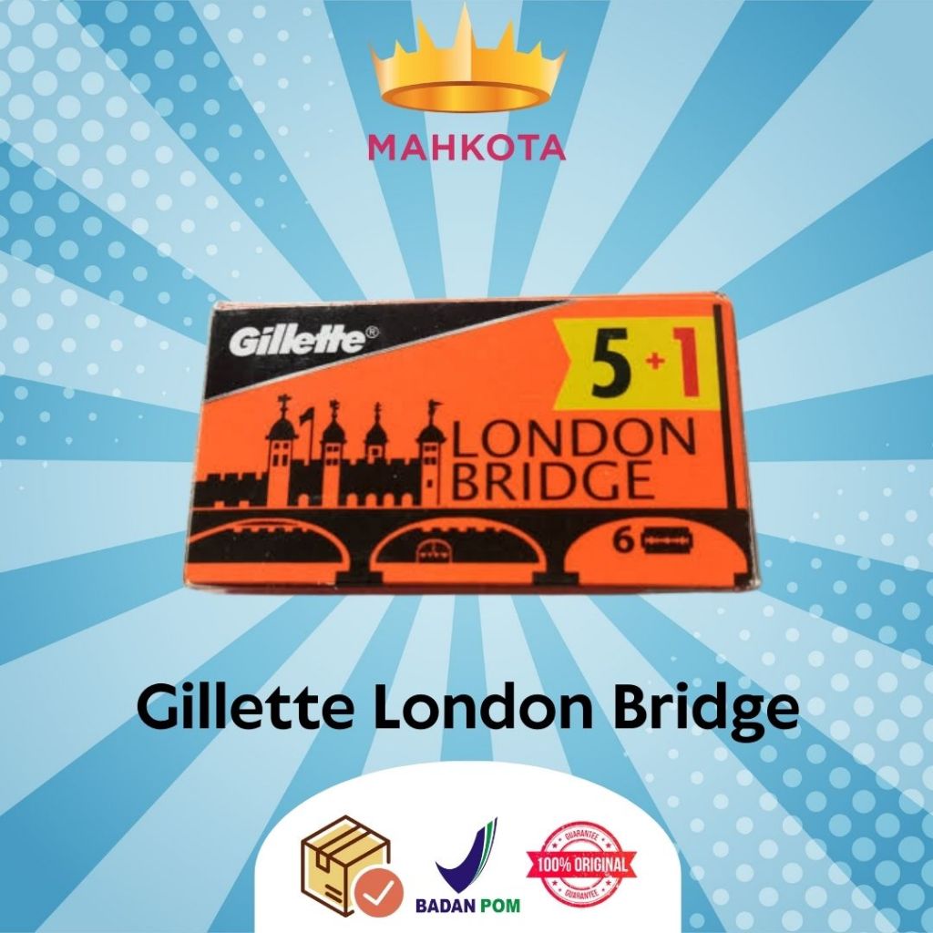 Jual ☘️Mahkotacosmetik☘️ Gillette London Bridge | Shopee Indonesia