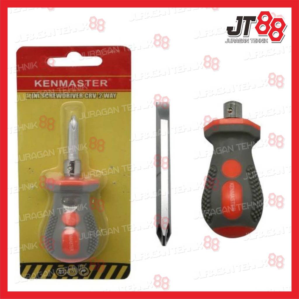 Jual Kenmaster Obeng Buntek BB Mini GG Karet CRV - OBNG045 | Shopee ...
