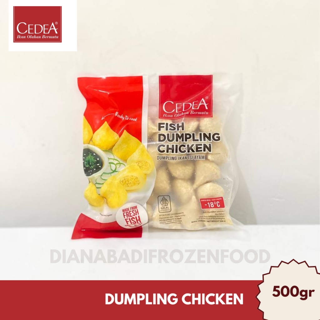 Jual Cedea Fish Dumpling Chicken 500gr | Shopee Indonesia
