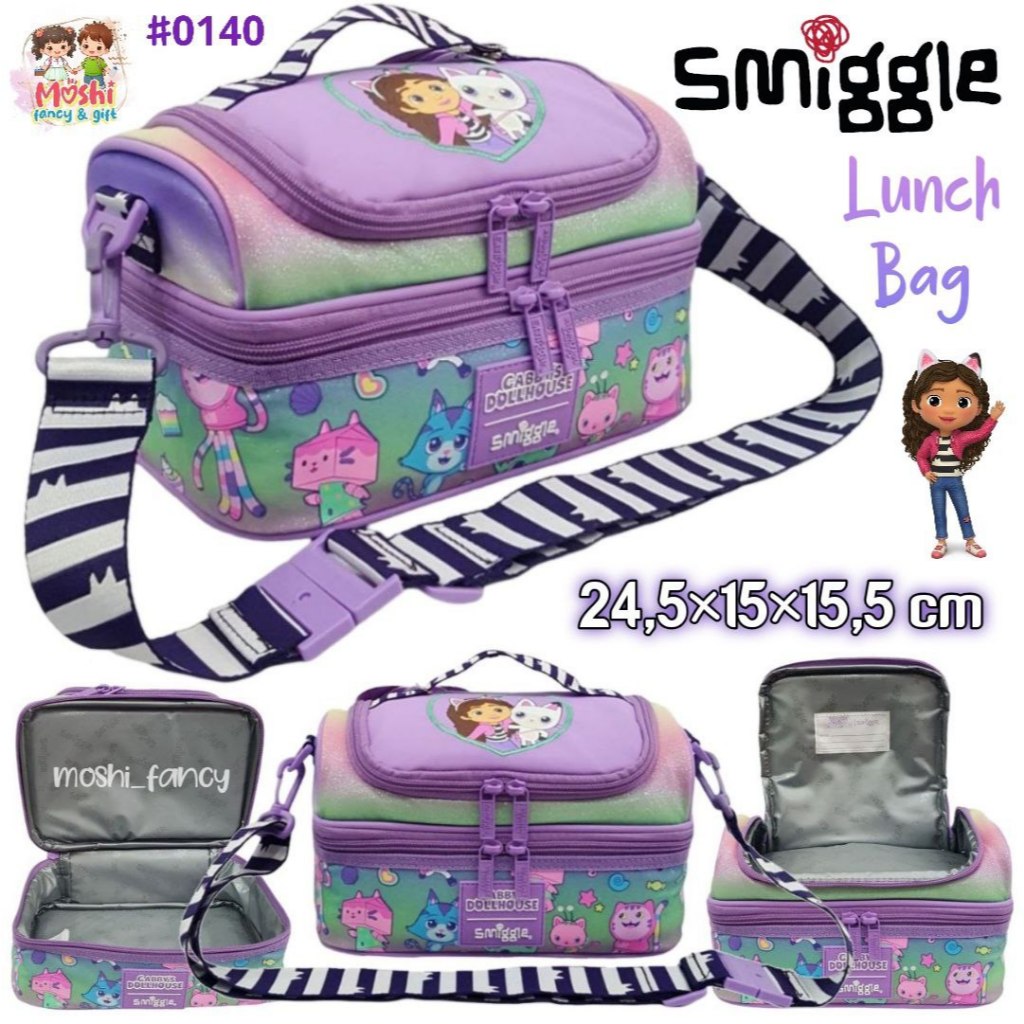 Jual Lunch Bag Smiggle Gabby Doll House / Tas Makan Smiggle Gabbys Doll ...