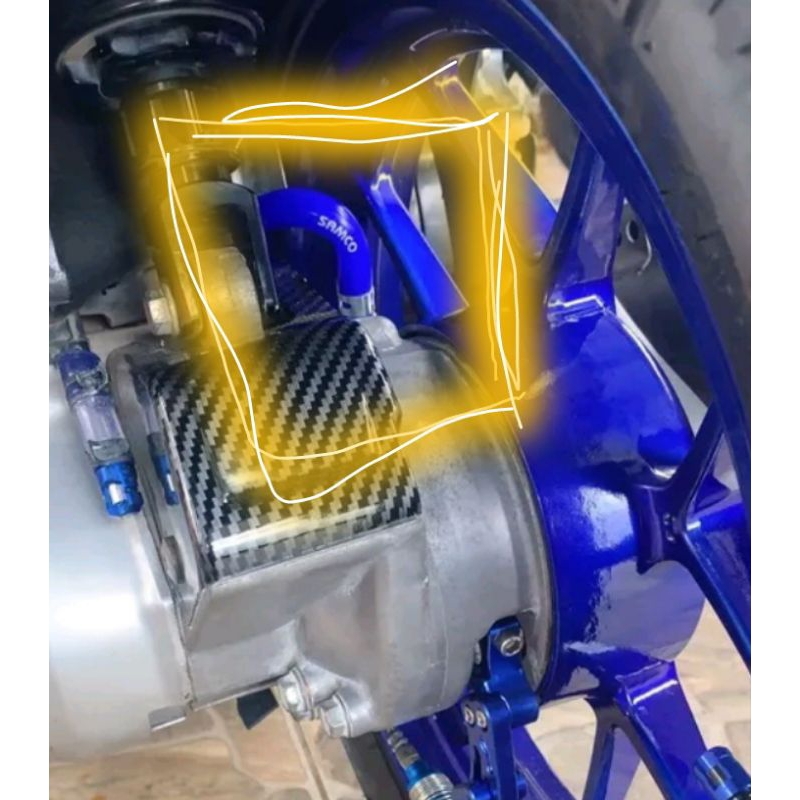 Jual SELANG HAWA CVT KE BOX FILTER HONDA VARIO 125 160 PCX ADV MERK ...