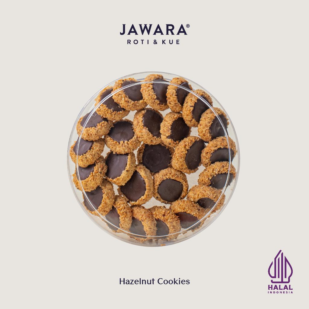 Jual Hazelnut Cookies - Hampers Kue Kering Parcel Halal Jawara Roti ...