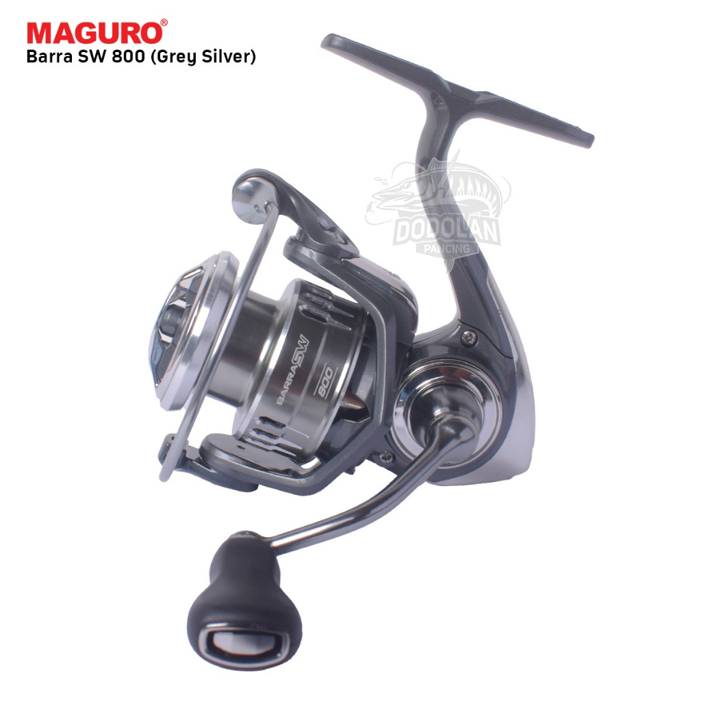 Jual Reel UL Maguro Barra SW 500 800 | Spinning | Power Handle | Duralumin | Reel Ultralight ...