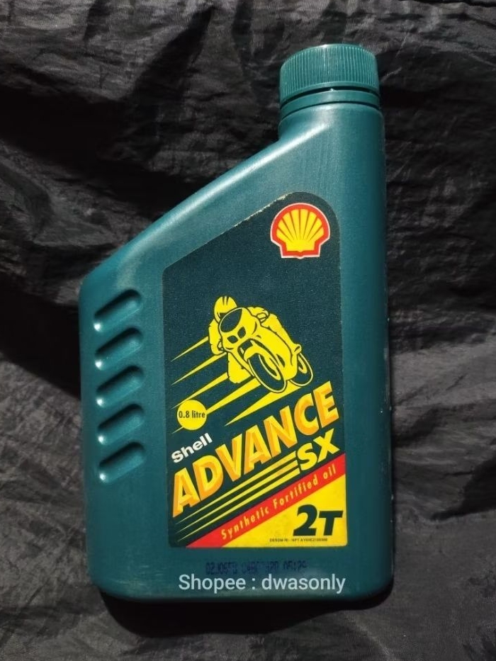 Jual SHELL ADVANCE SX 2 2T original oli samping lawas jadul wangi ...