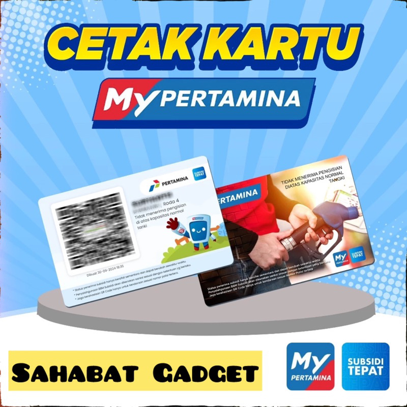 Jual Cetak Kartu MyPertamina Barcode Pertamina Custom | Shopee Indonesia Jual Cetak Kartu MyPertamina Barcode Pertamina Custom | Shopee Indonesia