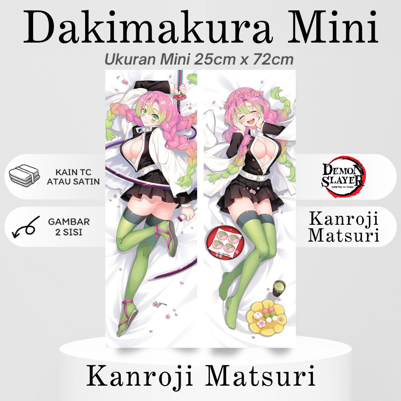 Jual DAKIMAKURA MINI KANROJI MATSURI DEMON SLAYER Bantal Anime Waifu ...