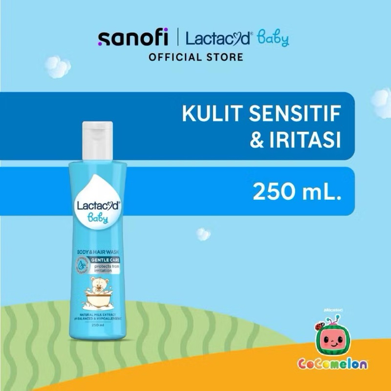 Jual LACTACYD BABY BIRU HAIR AND BODY WASH SABUN MANDI BAYI CAIR UNTUK ...