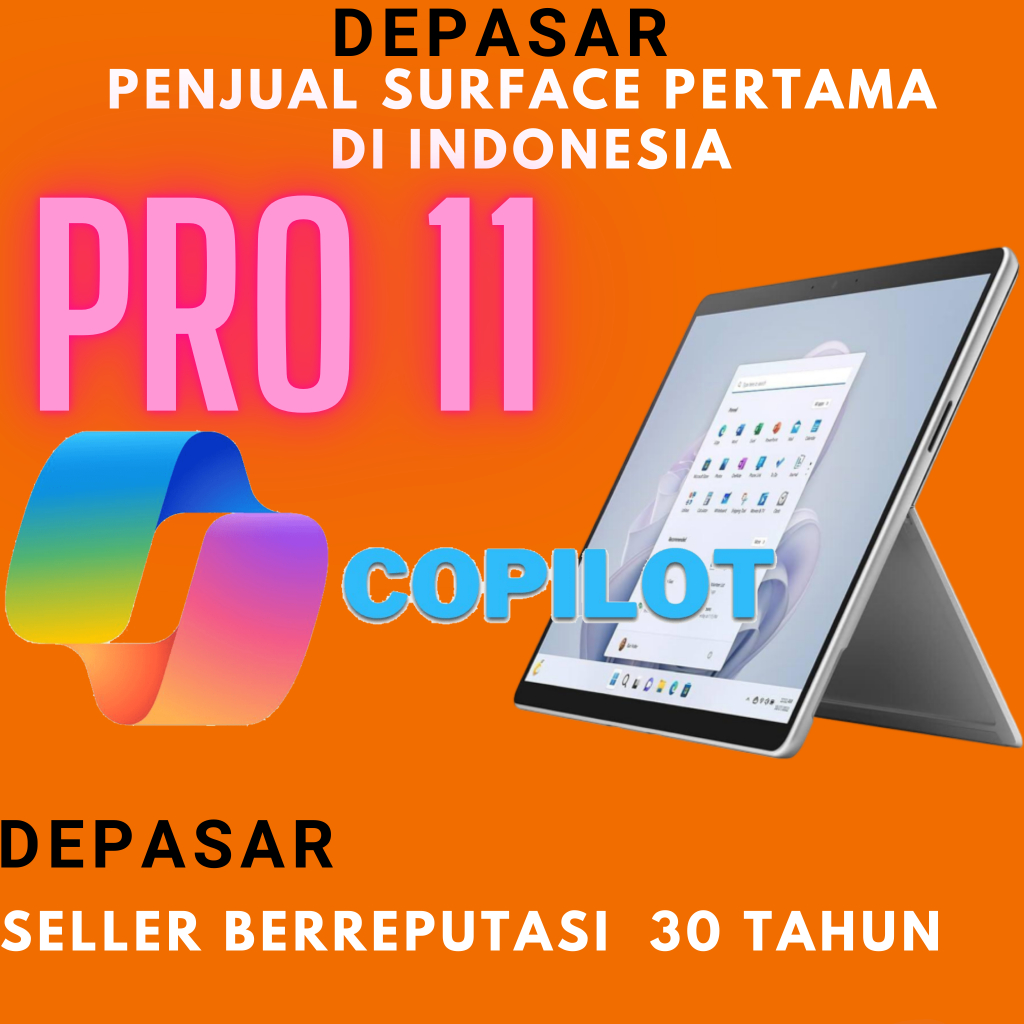 Jual Microsoft Surface Pro 11 Plus Elite Ram 16GB 32GB 64GB SSD 256GB ...