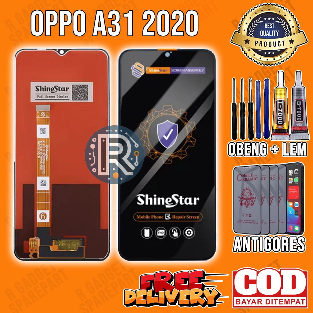 Jual LCD OPPO A31 2020 SHINE STAR FULLSET LCD TOUCHSCREEN | Shopee ...