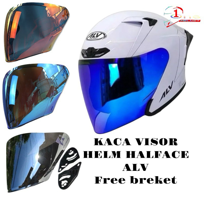 Jual KACA VISOR HELM ALV ULTRON V1,V2,Genos Free Racet | Shopee Indonesia