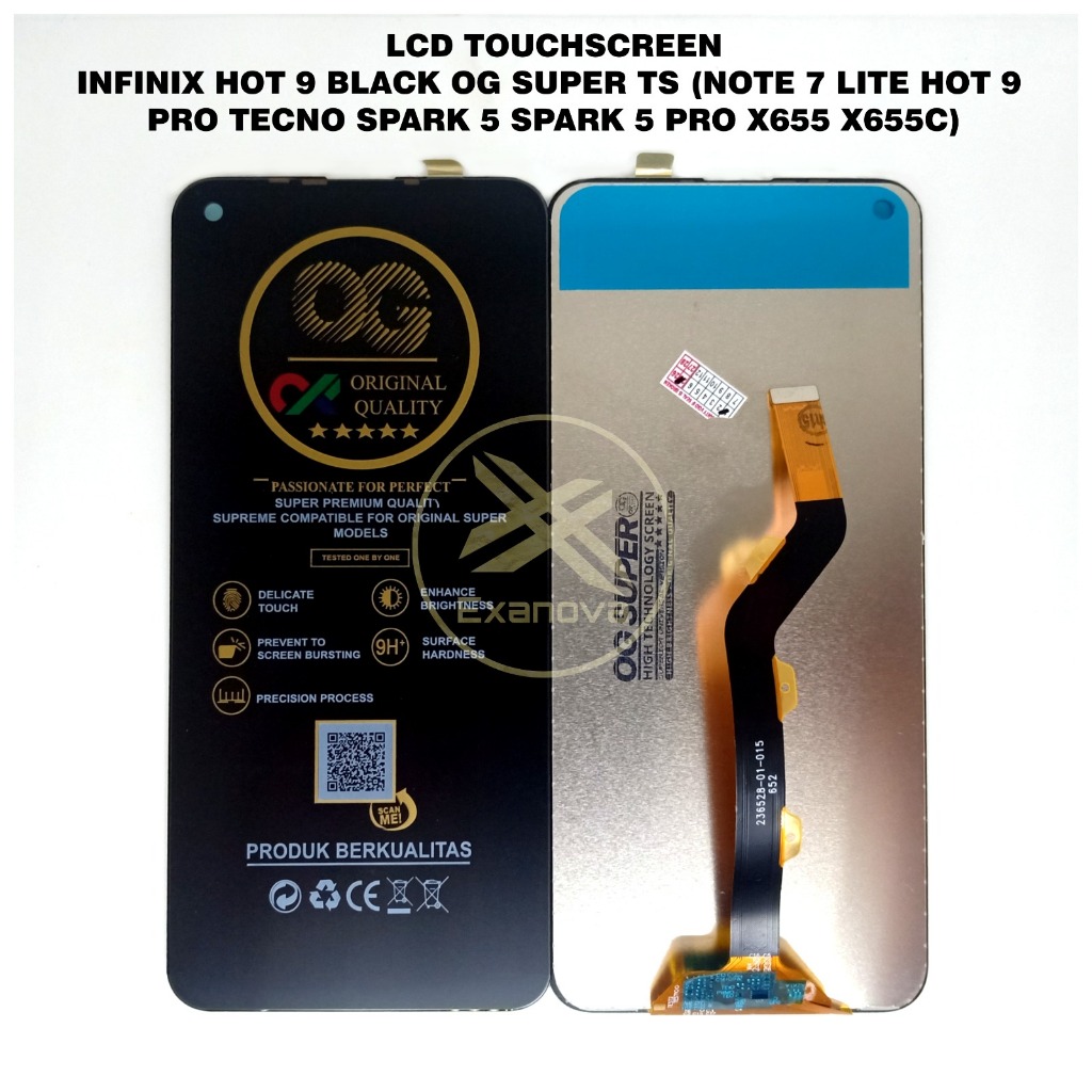 Jual LCD TOUCHSCREEN INFINIX HOT 9 TS (X655 X656 NOTE 7 LITE HOT 9 PRO ...