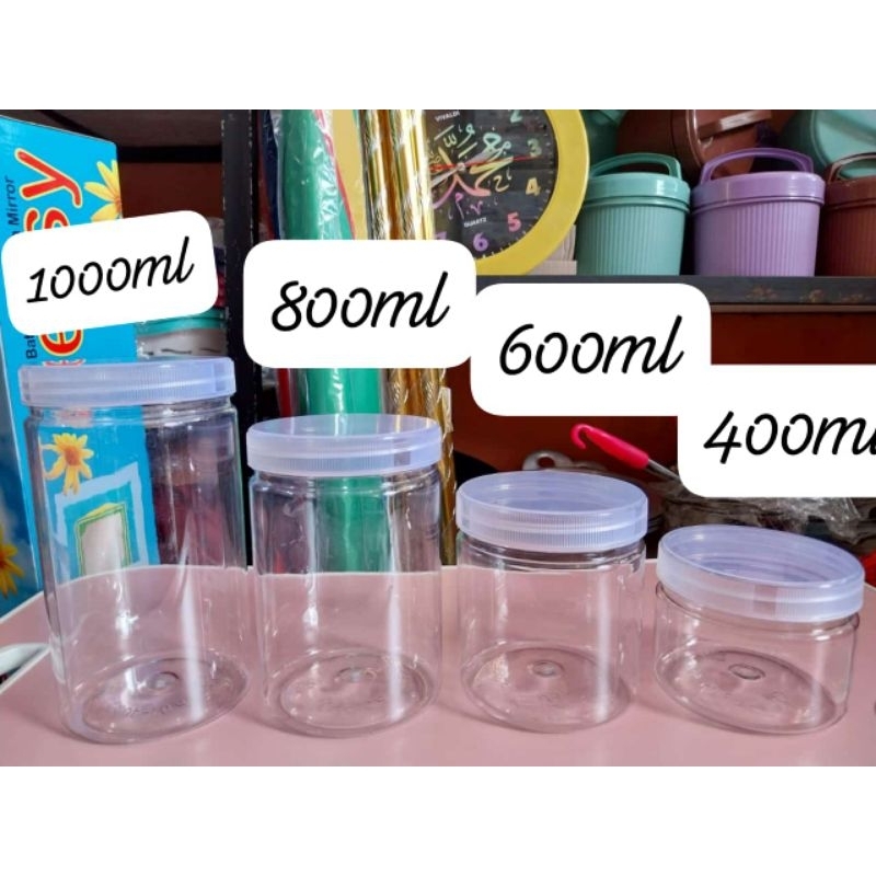 Jual toples plastik silinder / toples kue kering | Shopee Indonesia