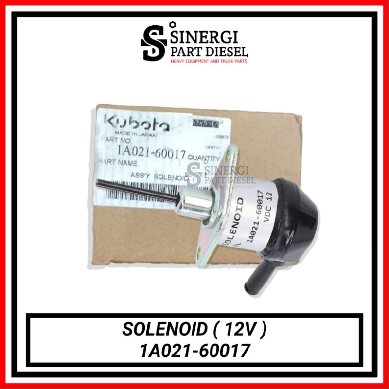 Jual SELENOID KUBOTA U50 SOLENOID INJECTION PUMP 1A021-60017 | Shopee ...