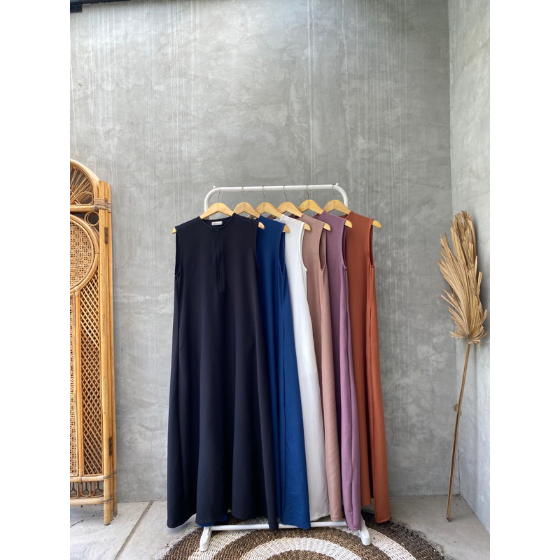 Jual Sumayya Inner Dress Gamis Abaya Daily Umroh Haji Kondangan Kajian ...