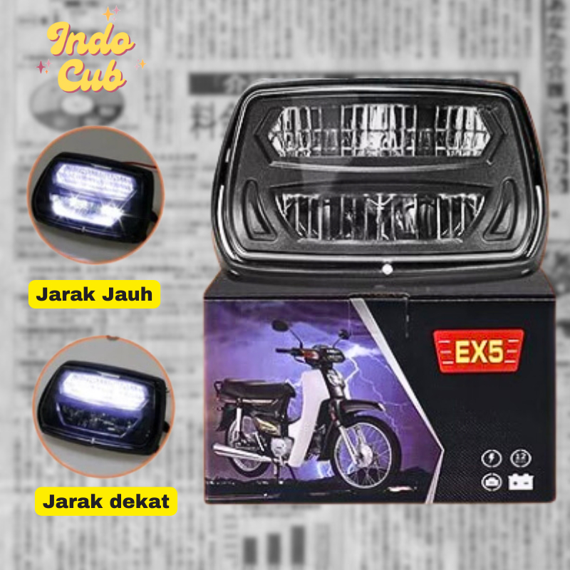 Jual Lampu Depan LED Honda Prima Astrea Star EX5 Dream Import | Shopee Indonesia