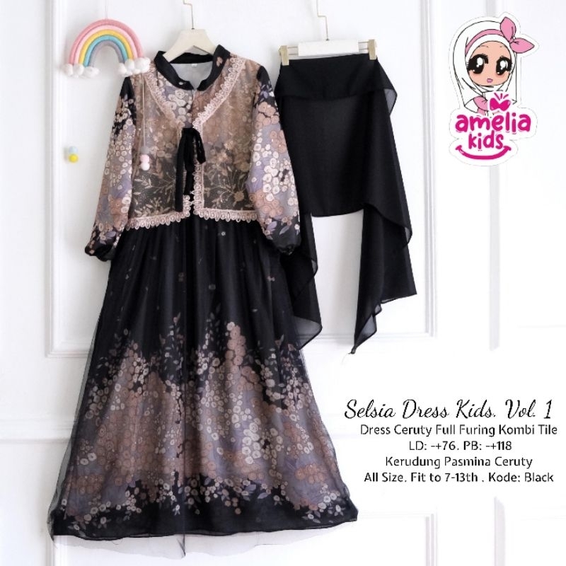 Jual SELSIA DRESS KIDS VOL.1/2/TEEN BY AMELIA ORIGINAL BEST SELLER ...