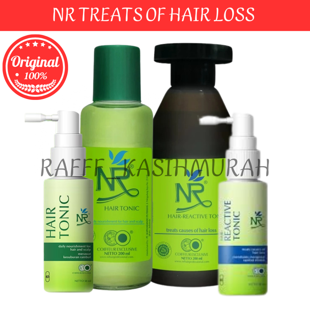 Jual NR REACTIVE TONIC | HAIR TONIC | 200 ML | 50 ML | Shopee Indonesia