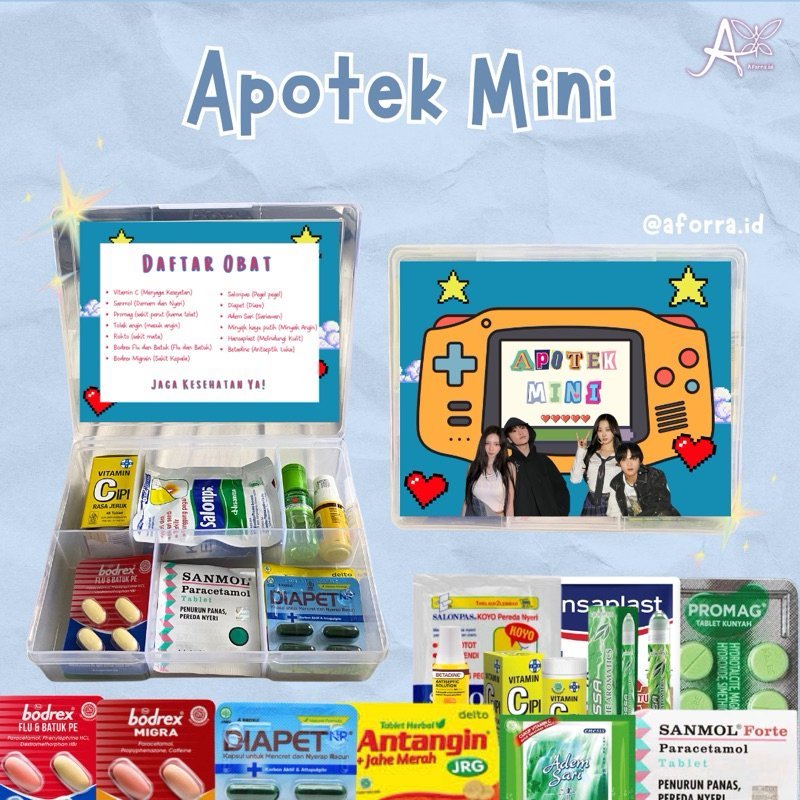 Jual APOTEK MINI Aesthetic part 2 – Murah, Lengkap, untuk Orang ...