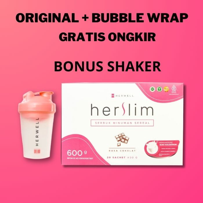 Jual [FREE GOLD] HERSLIM 1 BOX ISI 20 SACHET BY HERWELL HERWEL HER WELL ...