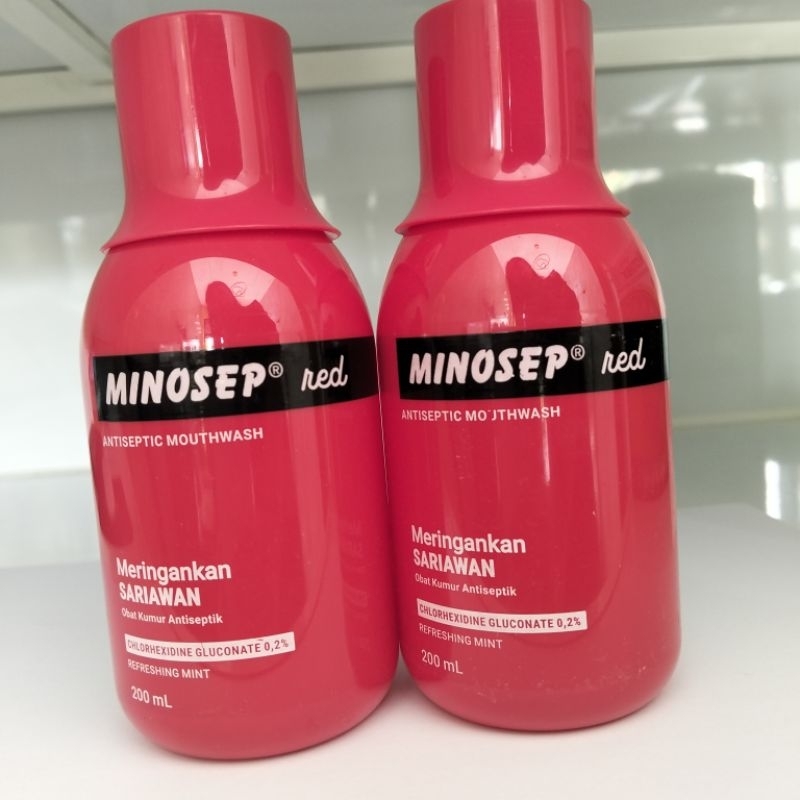 Jual Minosep Merah 0.2% Red 200ml | Shopee Indonesia