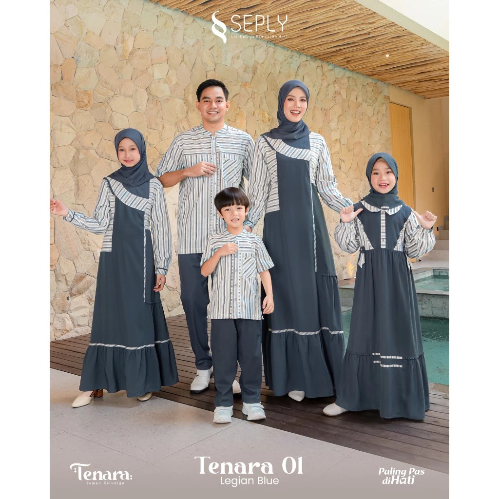 Jual SEPLY TENARA 01 LEGIAN BLUE FAMILY SARIMBIT 2025 | Shopee Indonesia