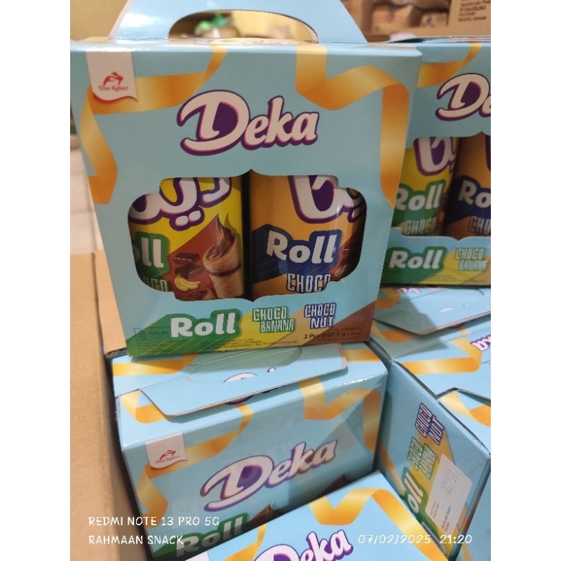 Jual Deka Wafer roll 1 pak isi 2 kaleng paket hempers lebaran parcel ...