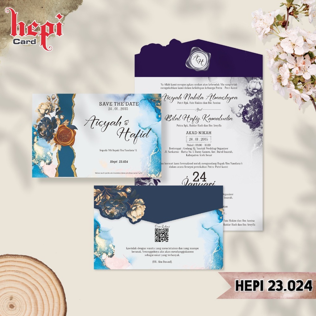 Jual HEPI 024-BLANGKO UNDANGAN HEPI-UNDANGAN PERNIKAHAN MURAH-WEDDING ...